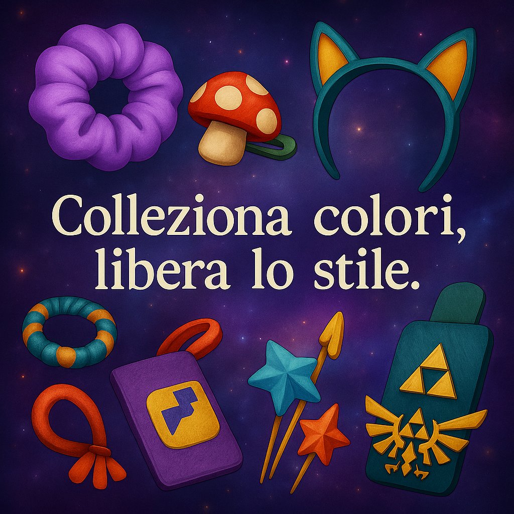 Hair Loot – Accessori Nerd per Capelli | L’Atelier di Zelda – L'Atelier ...